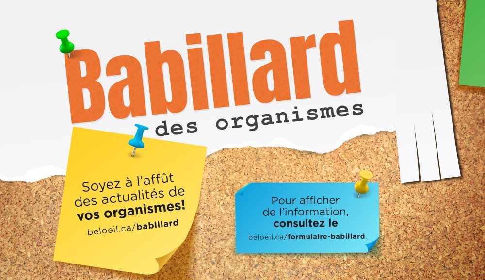 Babillard des organismes – Ville de Beloeil